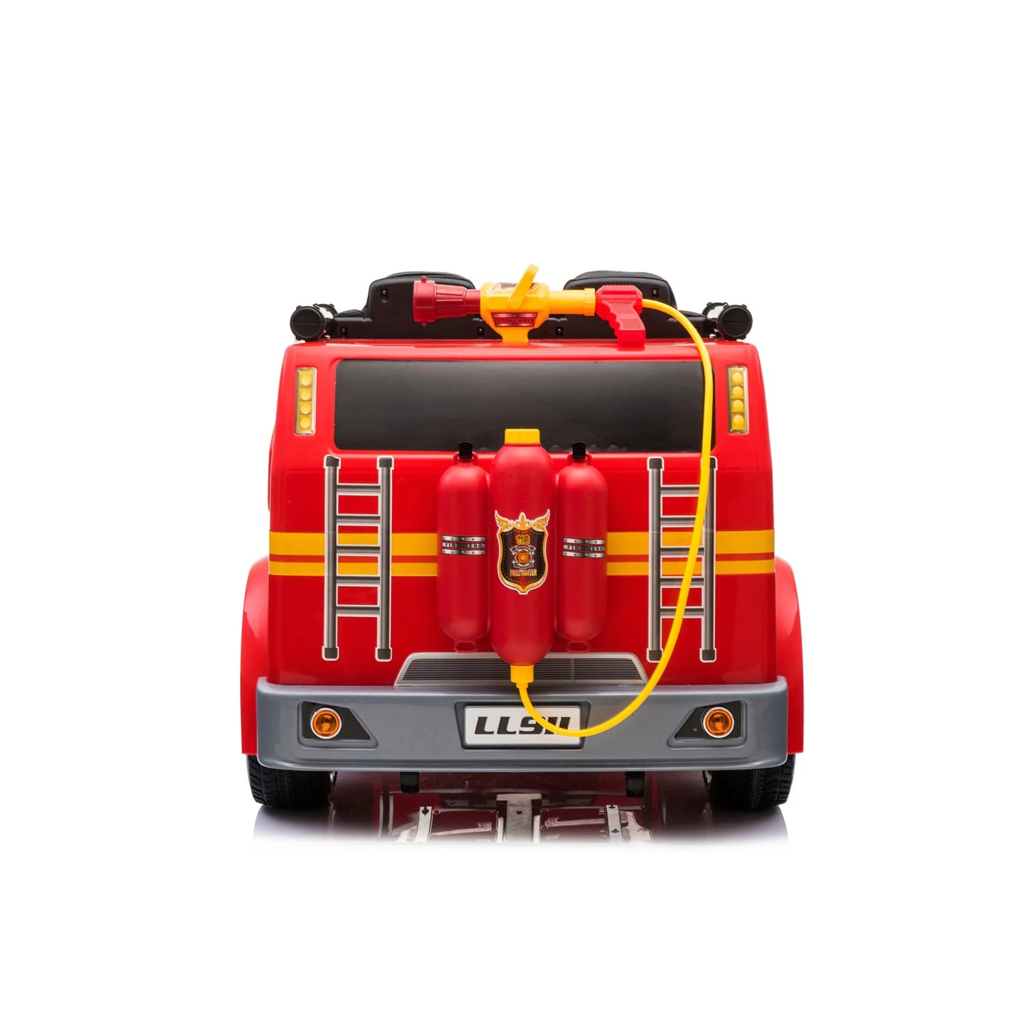 Freddo 24V Fire Truck 2-Seater Ride On – SpadezStore