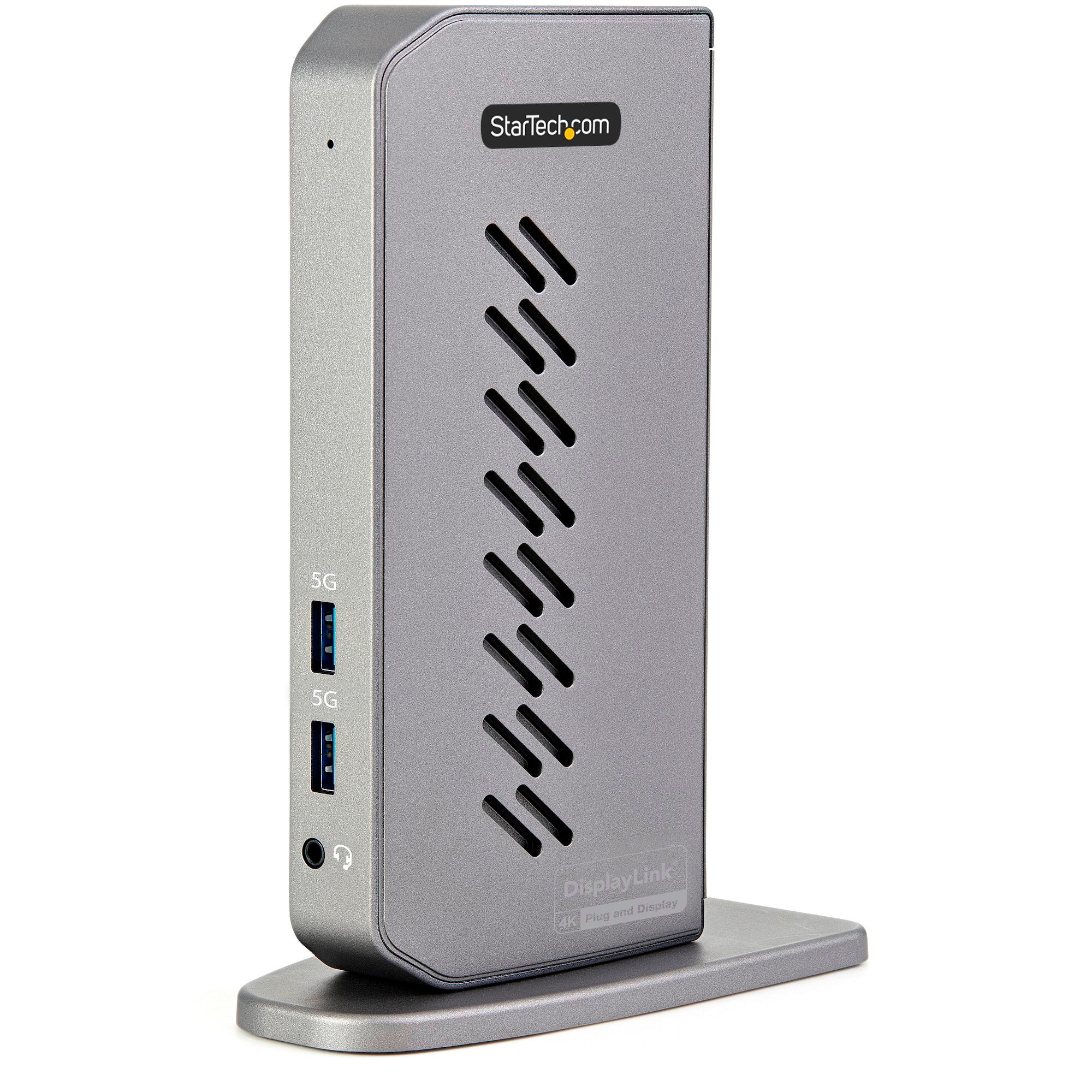 StarTech.com USB-C USB-A Dock - Hybrid Universal USB 3.0 Laptop Dockin ...